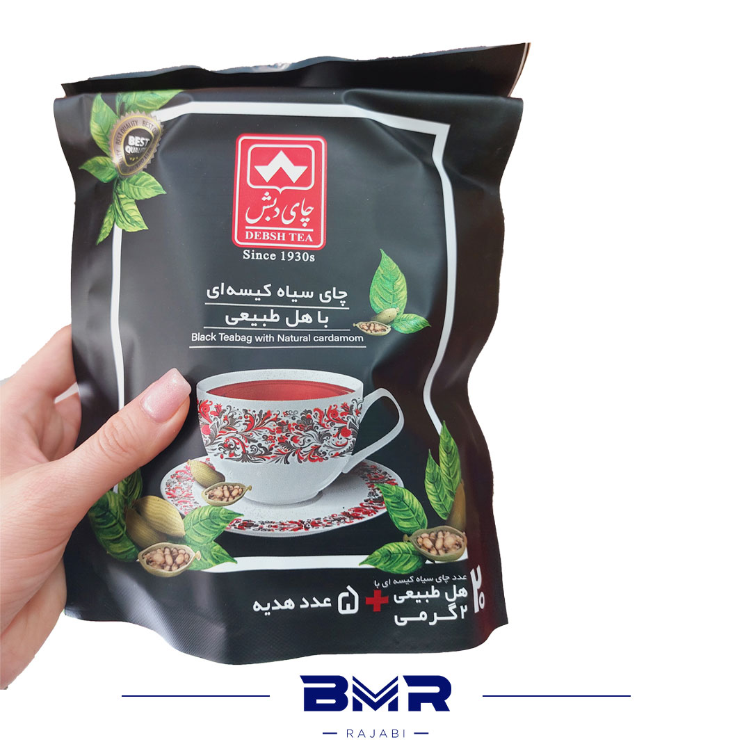 چای کیسه‌ای دبش (ساده و معطر و هل‌دار ) عمده + خرید از انبار نفت